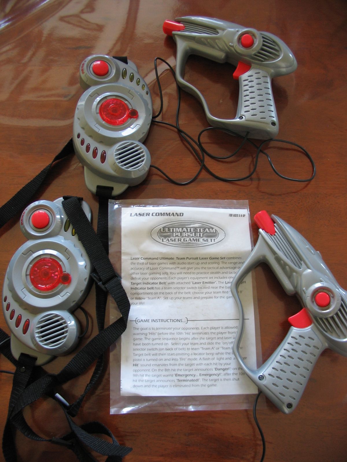 Laser Command elemes lézerfegyver szett | Eladó minőségi játékok olcsón ...